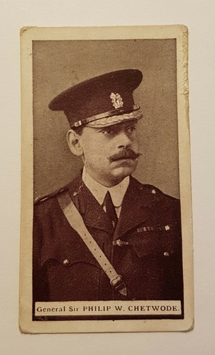 1915 Wills Cigarette Cards Britains Defenders, 1915, No16 General Sir P ...