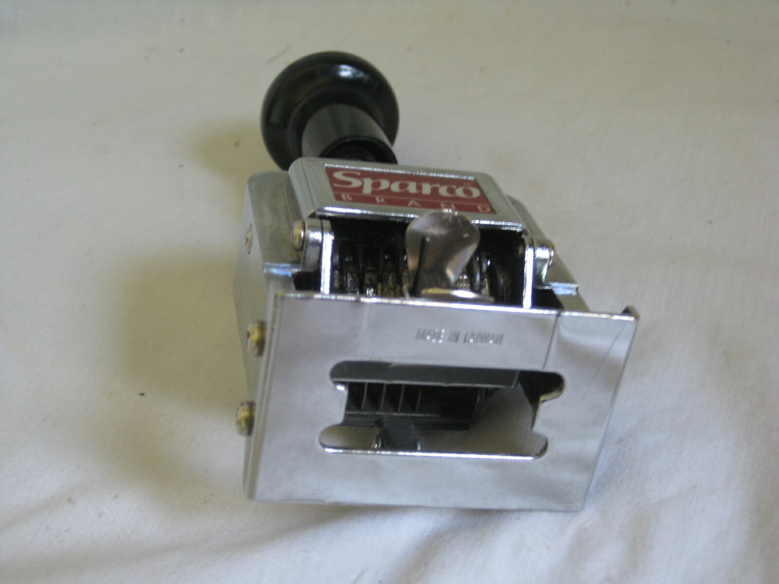 Sparco brand number stamp stamper 7 digits digit numbering machine ...