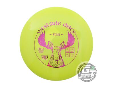 NEW Westside Discs VIP Stag 169g Yellow Purple Foil Fairway Driver Golf ...