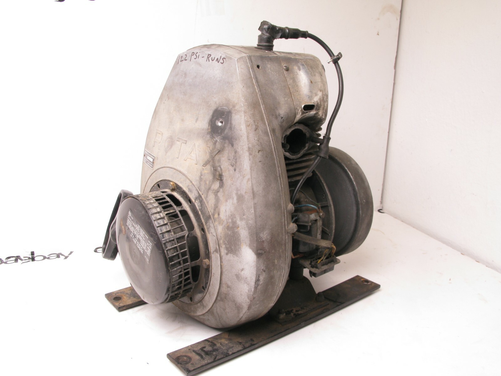 RUNNING Rotax Type 247 Single Cylinder Engine Motor Skidoo Elan ...
