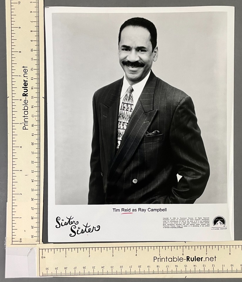 1998 Sister Sister Tim Reid TV Series Show Vintage Press Photo Ray ...