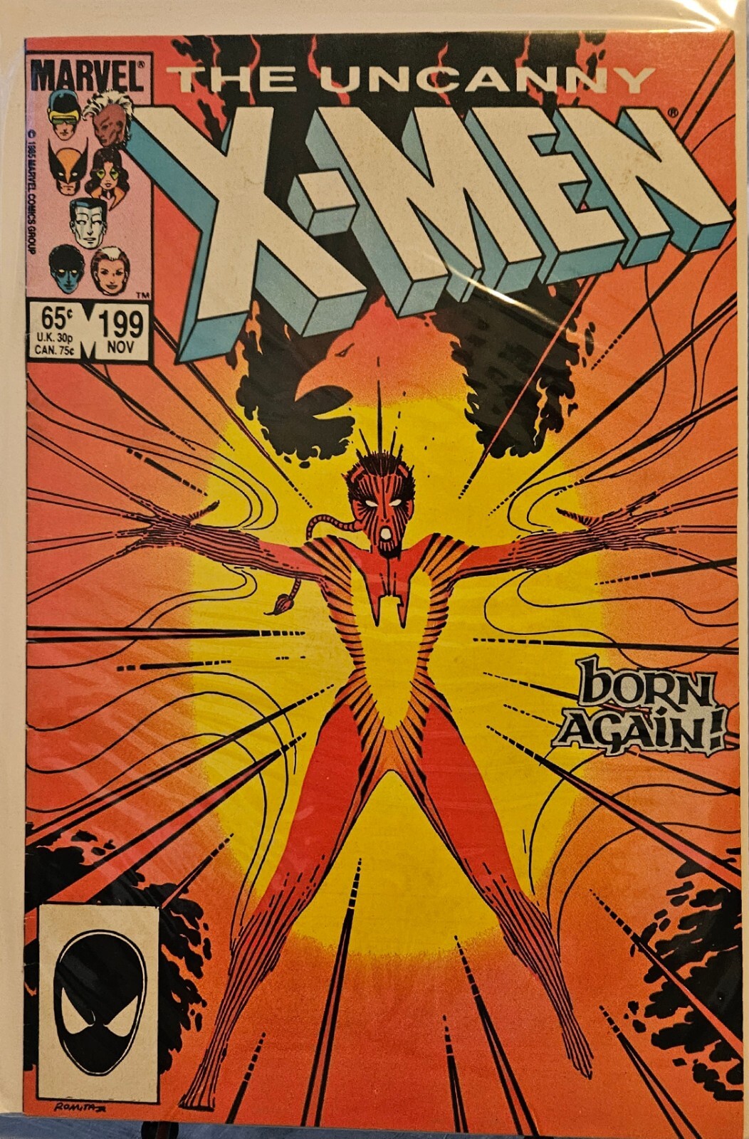 Uncanny X-Men 199 Marvel Comics 1985 1ST Appearance Of Rachel Summers ...