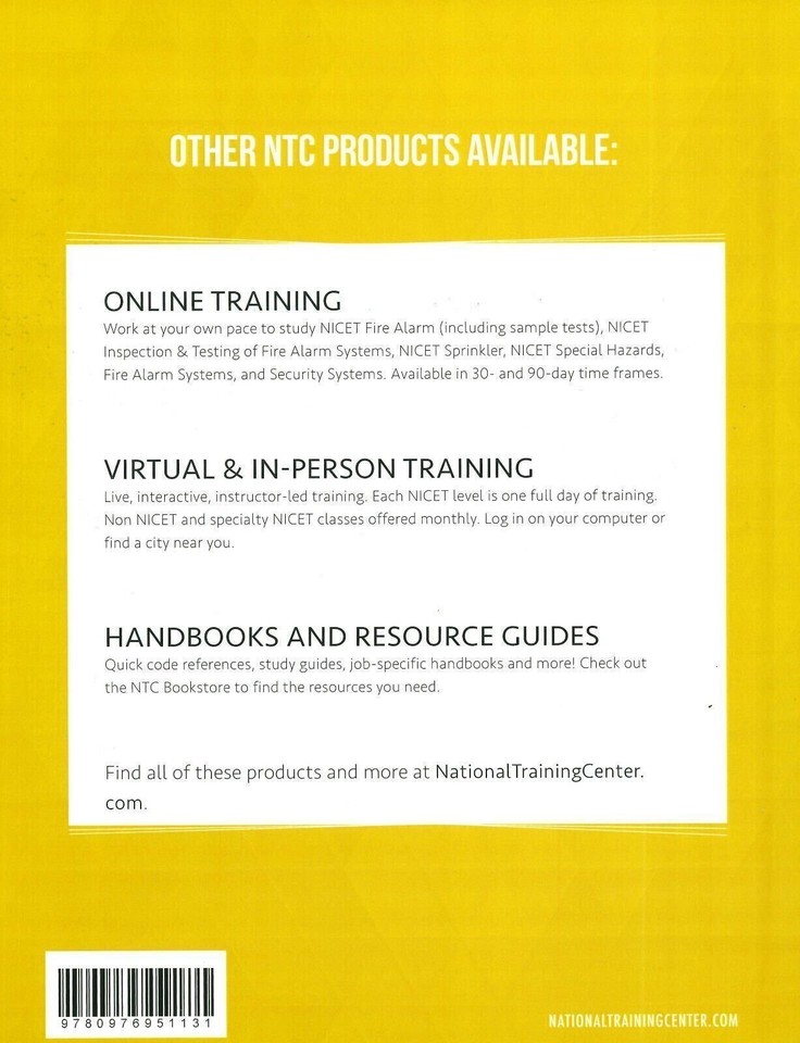 NTC Yellow Book – Video Security Systems Handbook - 2022 | eBay