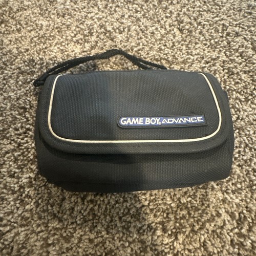 Nintendo Game Boy Advance Carrying Case Black w/ Blue Trim - Used ...