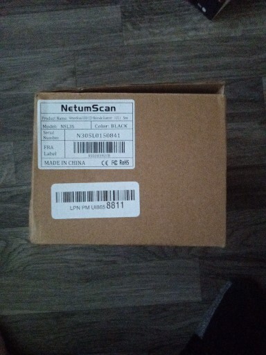 NetumScan 2D USB Barcode Scanner NSL3S with Holder, Black NEW Open Box ...