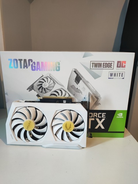 ZOTAC GeForce RTX 3070 Twin Edge OC White Edition 8GB GDDR6 Graphic ...