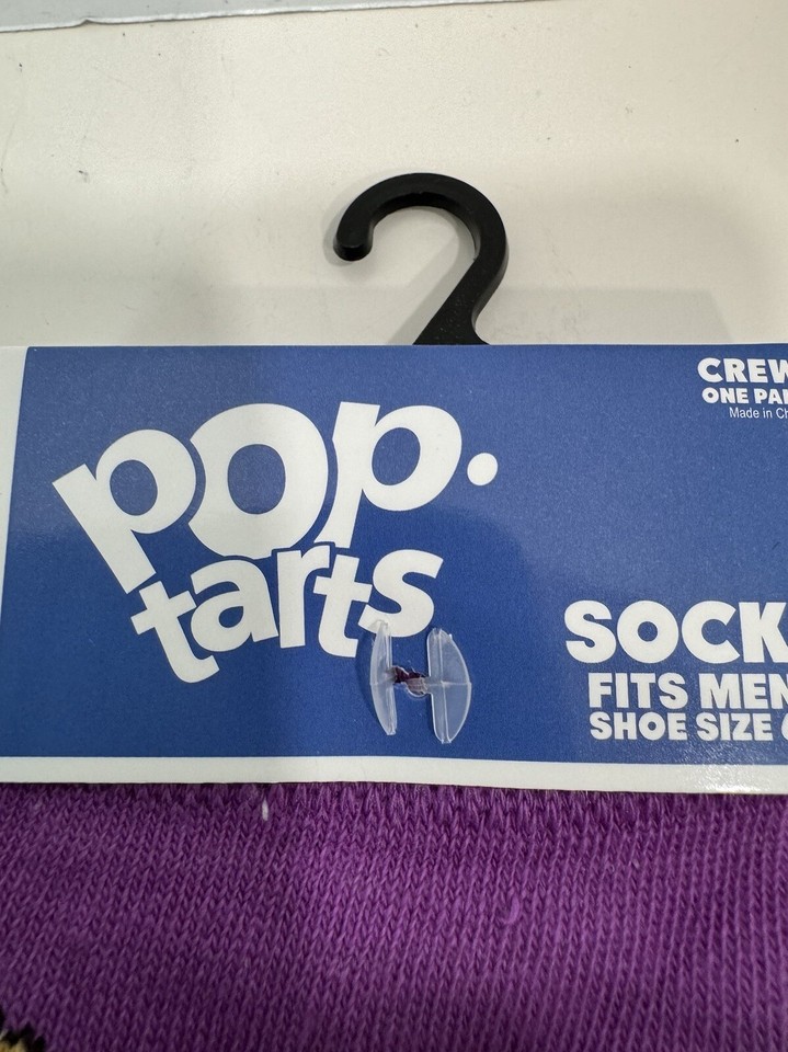Socks Kellanova Pop Tarts Novelty Crew Socks Men’s 6-12, New | eBay