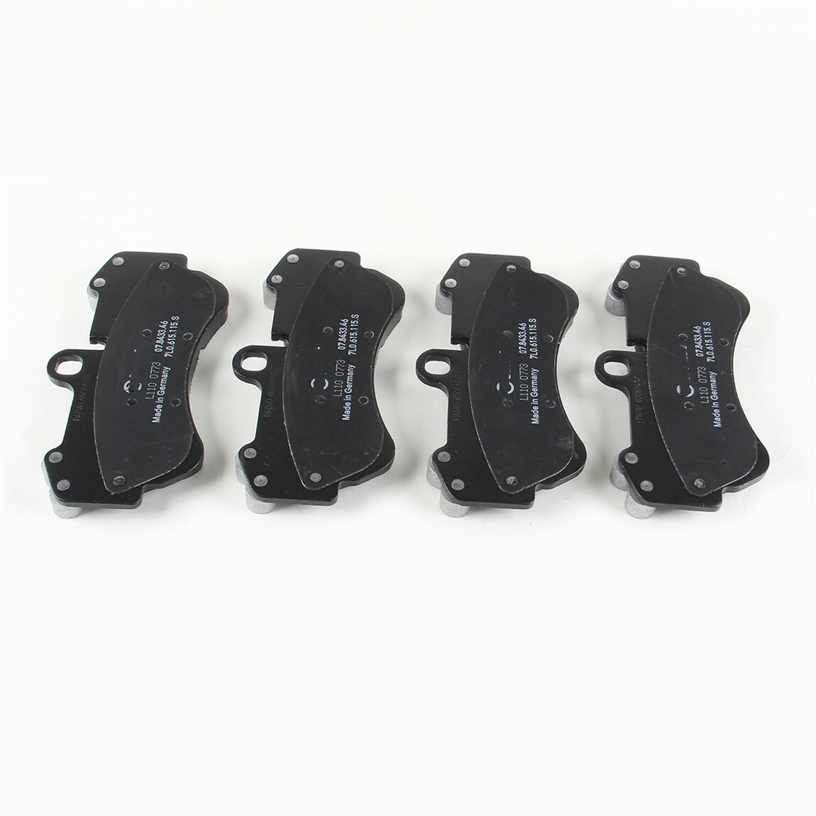 4* Front Brake Friction Disc Fit For VW Touareg 2003-2005 #7L0 698 151 ...