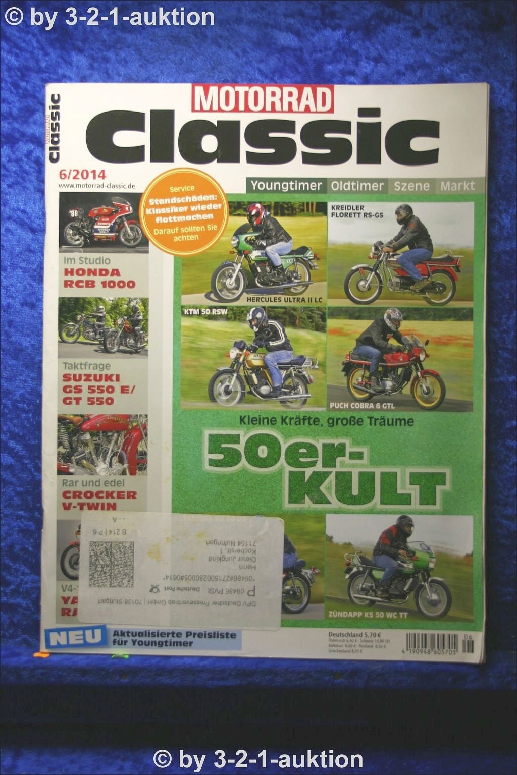 Motorcycle Classic 6/14 Honda RCB 1000 Suzuki GS 550 E Crocker V Twin ...