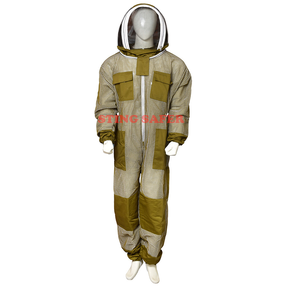 Ultra Bee Suit Sting Proof Beekeeping Suit Mesh Bee Suit UK Ventilated ...
