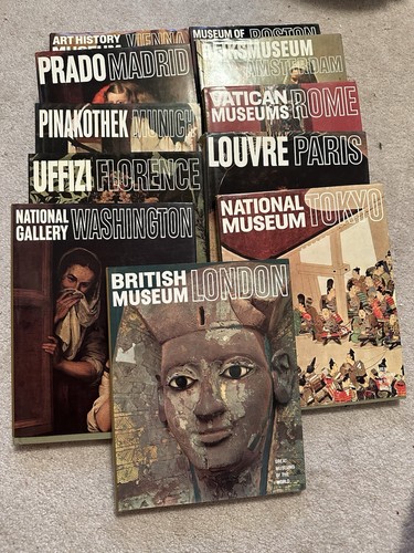 Lot of 11 Great Museums of the World Books | eBay