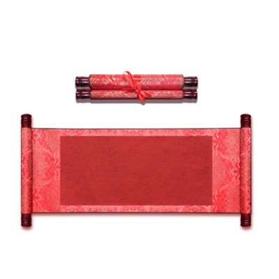 Batik Brush ink Calligraphy Roll Rice Xuan Paper Half Ripe Book ...