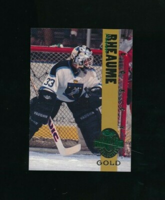 1993 Classic 4 Sport Gold #253 Manon Rheaume Rc rookie NM super tough ...