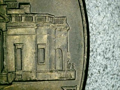 2016-P Jefferson Nickel Multiple Reverse And Obverse Die Chips. Errors ...