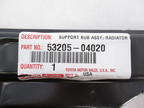 Genuine OEM Toyota 53205-04020 Upper Tie Bar Support 2016-2020 Tacoma ...