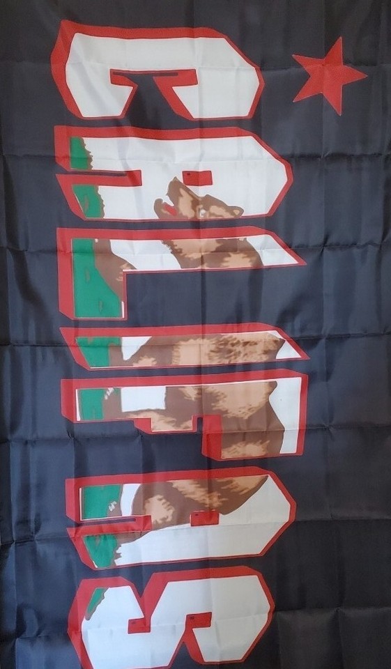 Califas 3x5 California Bear Flag Lowrider Style History La Raza | eBay