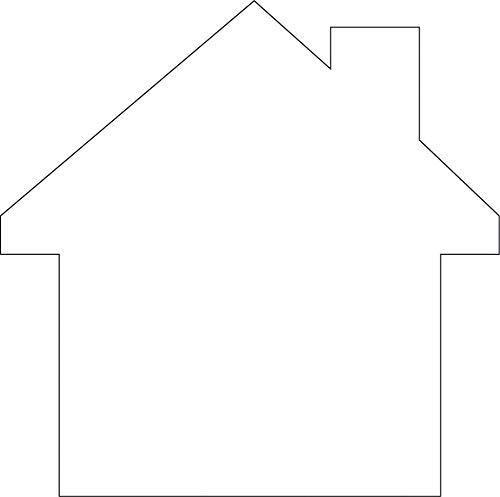3” House Shaped Sticky Notepad of 50 Sheets for Home Themed Classroom ...