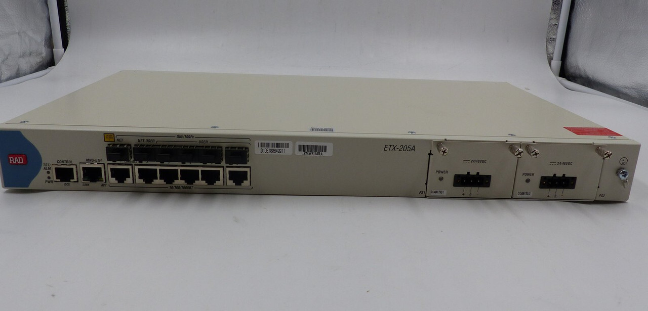 RAD 5271690000 ETX-205A ACCESS ADVANCED CARRIER ETHERNET DEMARCATION ...