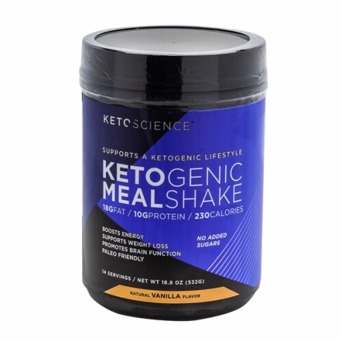 Ketogenic Meal Shake Vanilla 18.8 Oz By Keto Science 35046107437| eBay