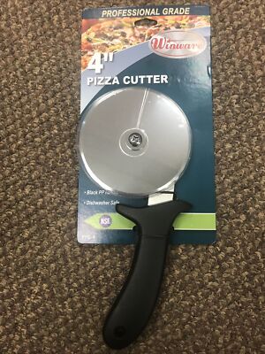 Winco PPC-4, Pizza Cutter with Polypropylene Handle and, 4-Inch ...