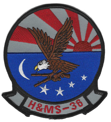 Officially Licensed USMC H&MS 36 Patch | eBay