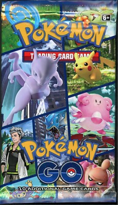 Pokemon Go Booster Pack - 10 Cards per Booster Pack - NEW / SEALED | eBay