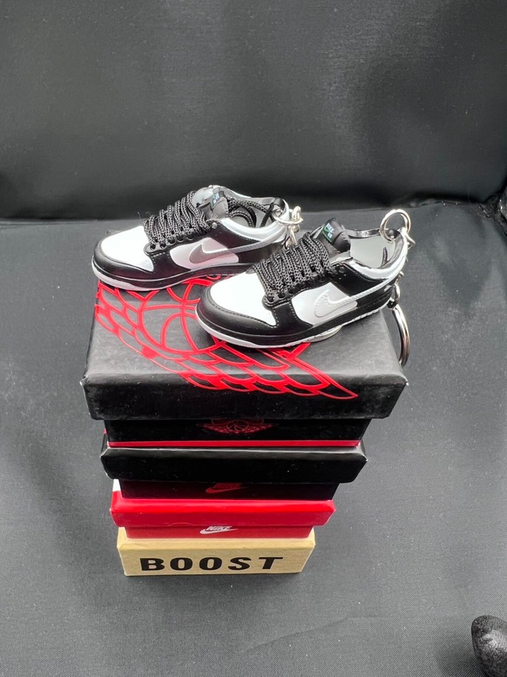 PART 6- Jordan SB Dunk Key Chains Collectible Mini Shoe Keyring With ...