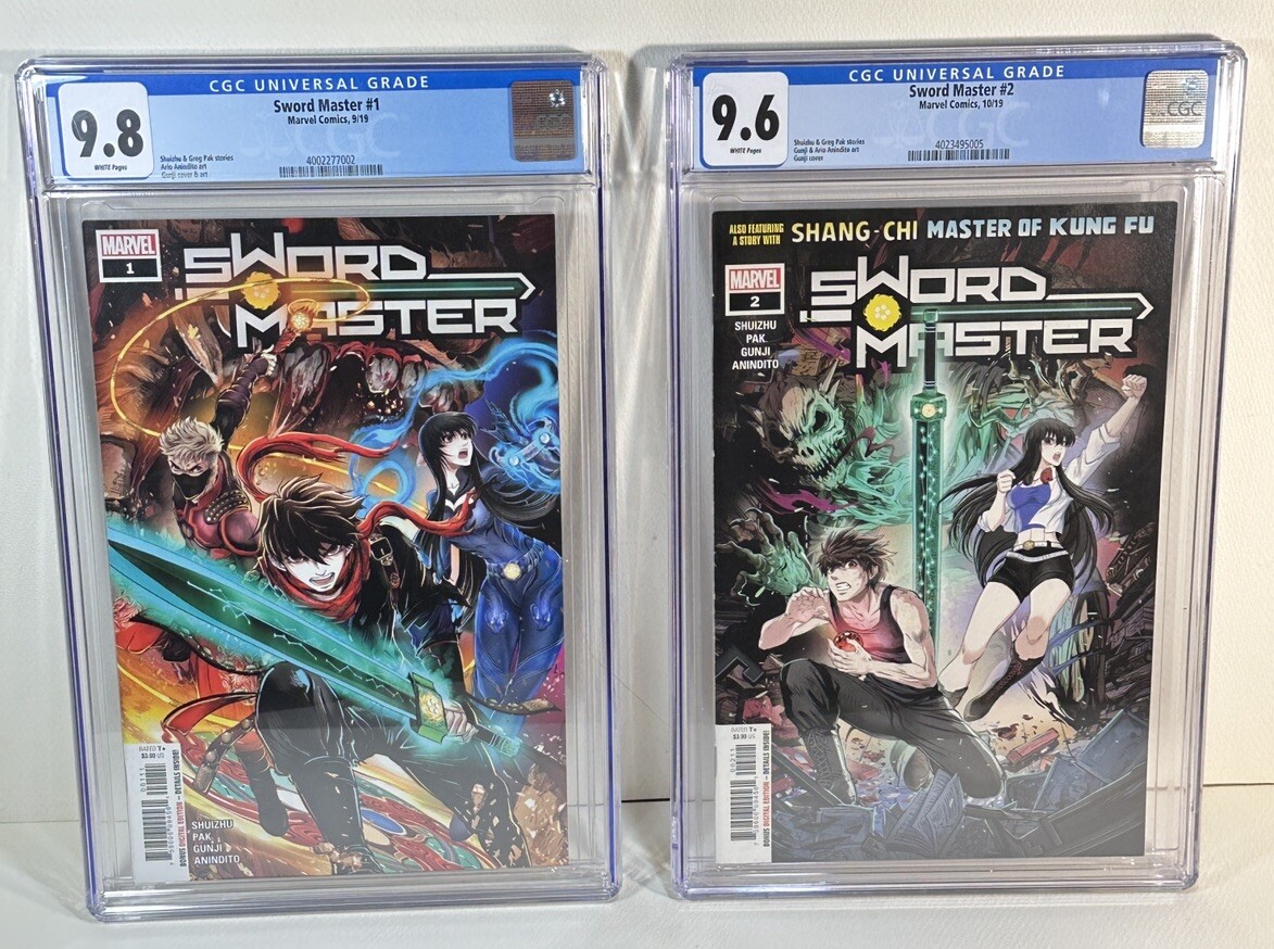 2019 Marvel SWORD MASTER #1 First Appear LIN LIE Iron Fist CGC 9.8 ...