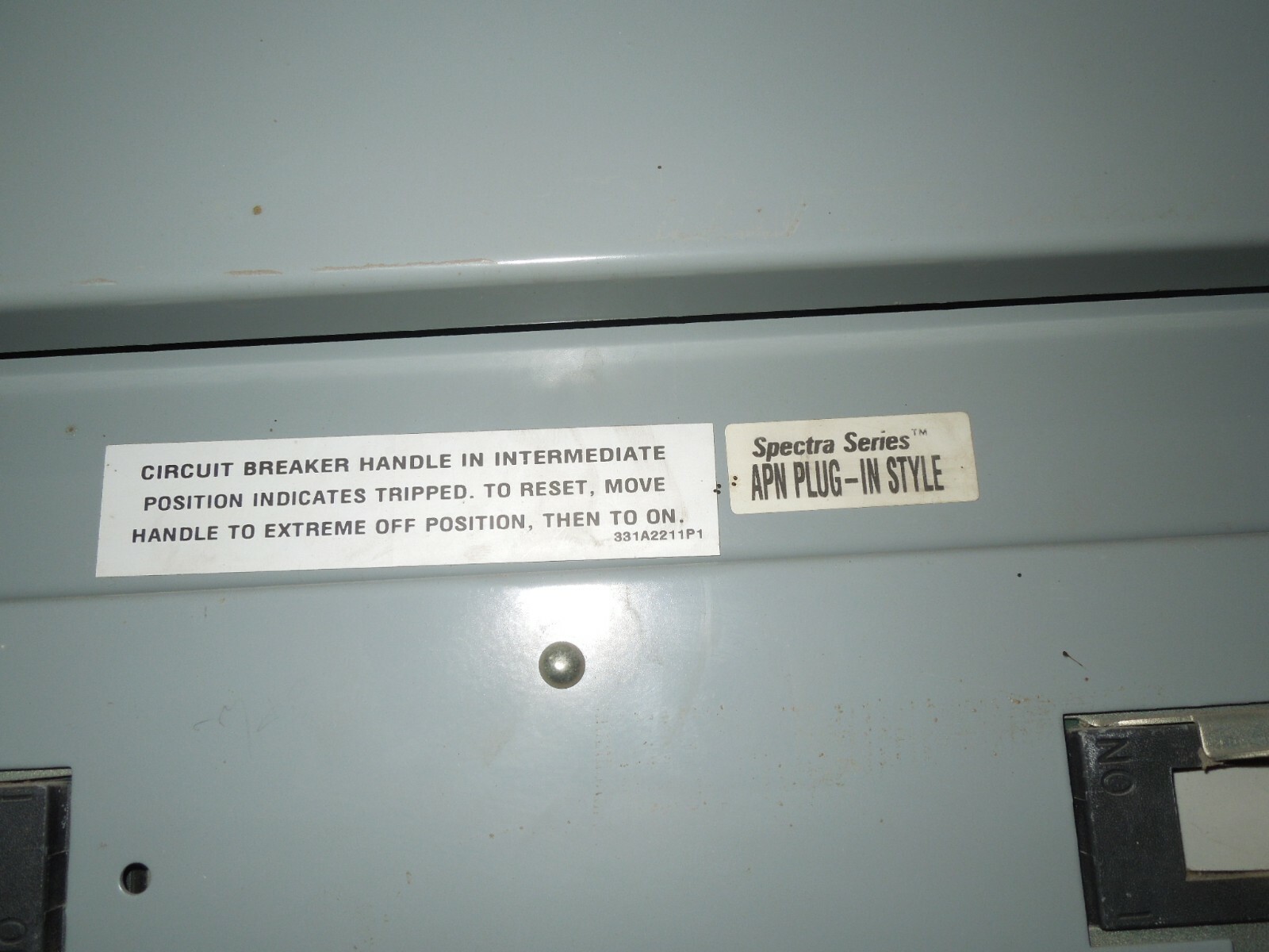 GE Spectra Series Switchboard 800A 2W 125V DC PowerBreak Main w/ Dist ...