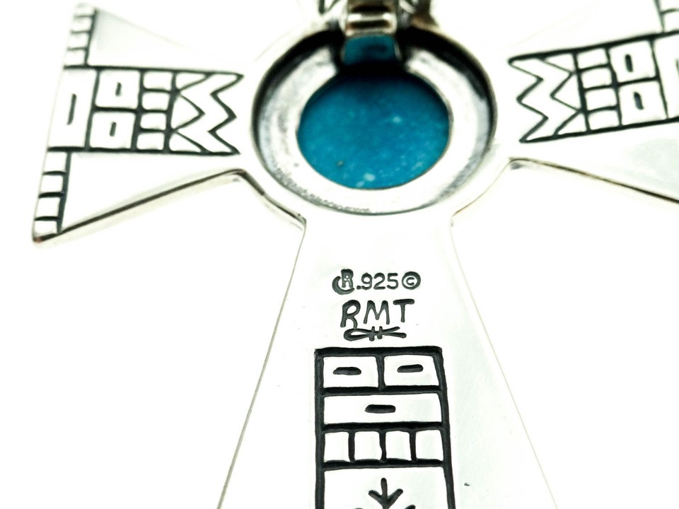 Marilyn and Roderick Tenorio RMT Sterling Silver Cross Pendant With ...