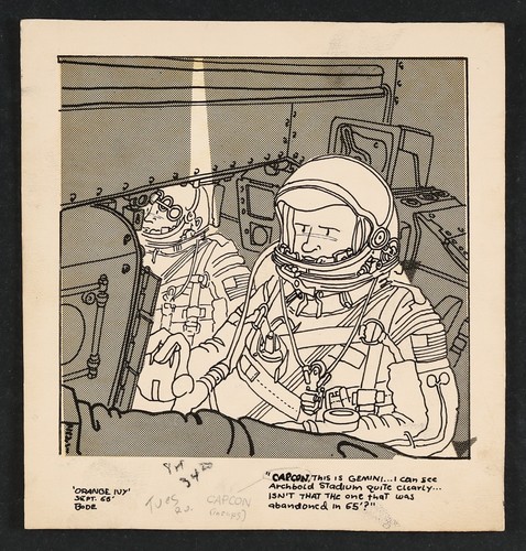 Vaughn Bode Syracuse Orange Ivy Comic Strip (9/66) | eBay