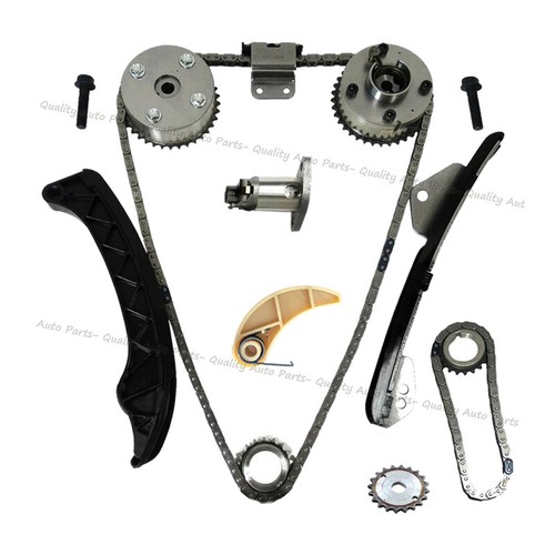 TIMING CHAIN KIT for TOYOTA COROLLA MATRIX PRIUS L4 1.8L Pair VVT 2ZR ...