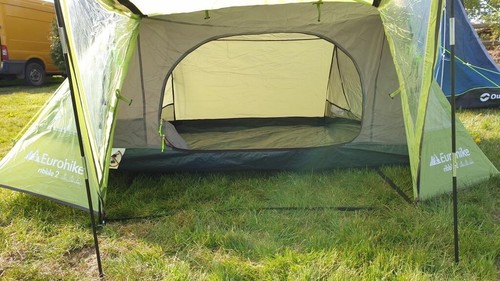 Refurbished Eurohike Compact 2-Person Ribble 2 Tunnel Tent – Ready for ...