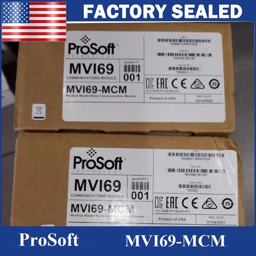 New ProSoft MVI69-MCM Modbus Master/Slave Communication Module Free ...