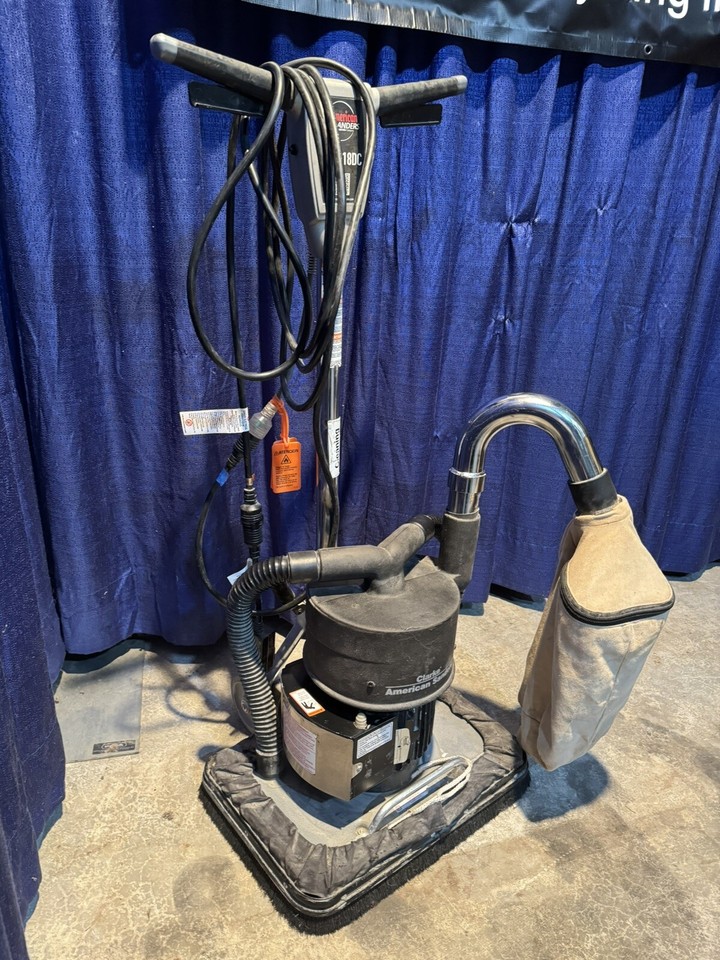 AMERICAN SANDERS/CLARKE OBS-18DC HDTR Square Buff Orbital Floor Sander ...