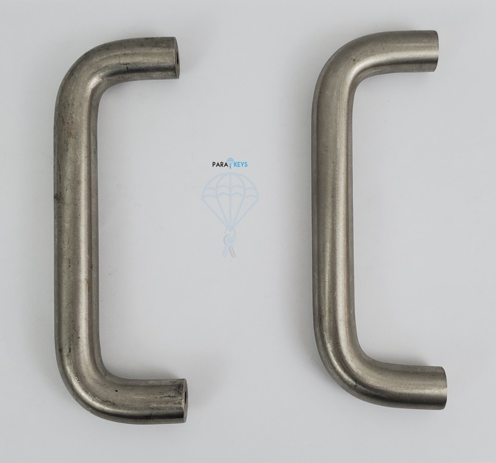 Door Solid Metal D Handles 6.5" L x 2-1/8" W x 3/4 diameter screw on | eBay