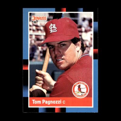 Tom Pagnozzi 1988 Donruss Rookie St. Louis Cardinals #577 R319I 76 | eBay