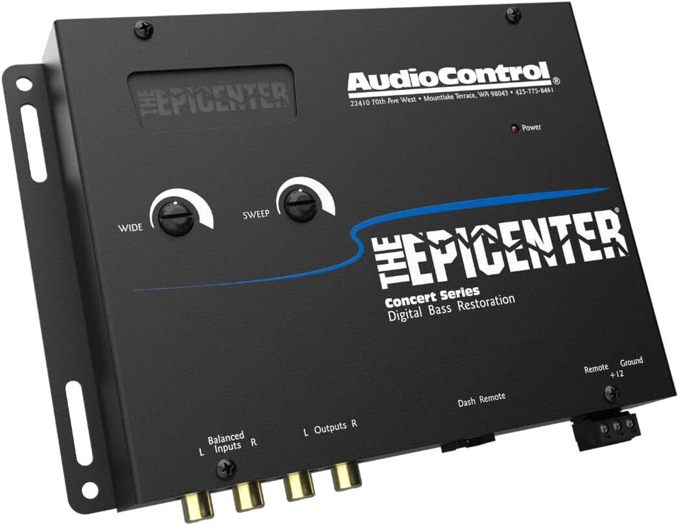 AUDIOCONTROL THE EPICENTER BLACK CAR AUDIO BASS RESTORATION DIGITAL EQUALIZER EQ | eBay