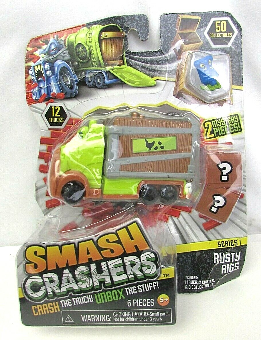 Smash Crashers Series 1 Rusty Rigs Collectible Toy Vehicle NEW Crash ...