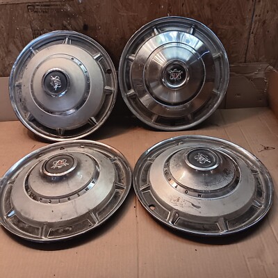 VINTAGE AMERICAN MOTORS 14"HUBCAPS SET OF 4 | eBay