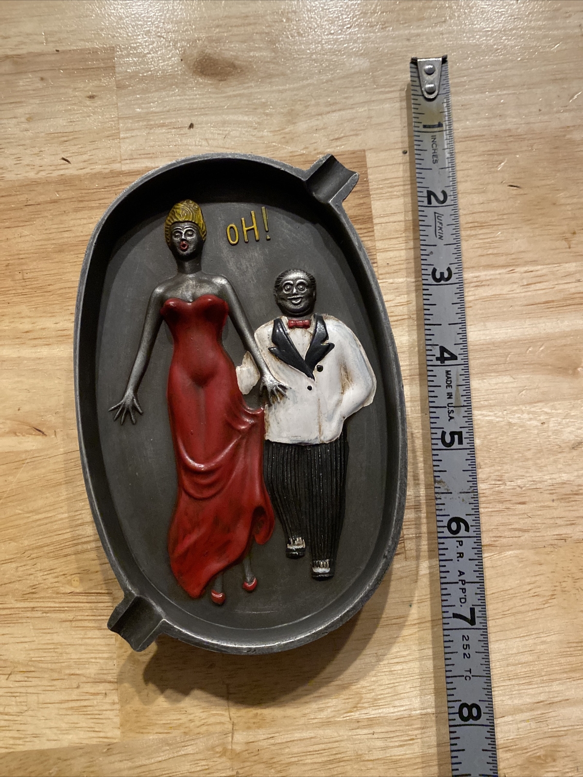 Ash Tray Speak Easy NSFW Partial Nude Ashtray Cigar Cigarette Man Cave ...