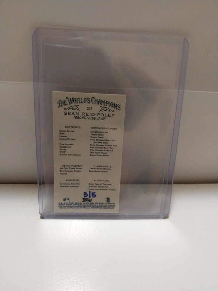 2019 Sean Reid Foley Allen And Ginter Rookie Red Mini SSP /5 | eBay