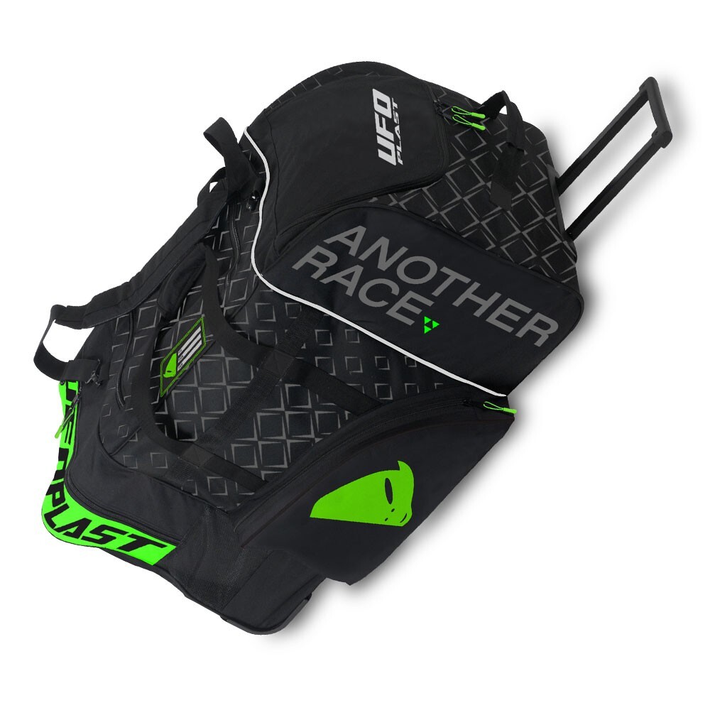 UFO Motocross Wheeled Travel Kit MX Gear Bag MX-Enduro MX MTB Ski ...