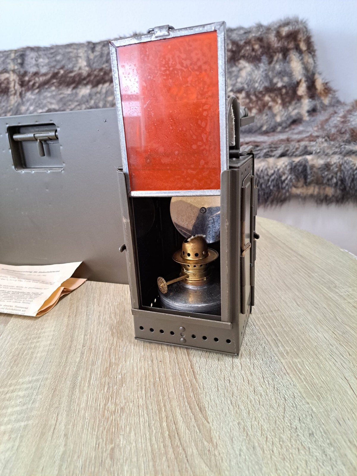 VINTAGE 3 in 1 LANTERN SWISS ARMY Kerosene/ Oil Carbide Candles EXTR ...