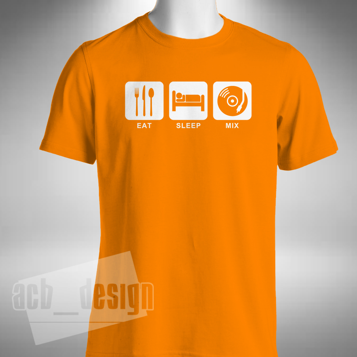 Eat - Sleep - Mix T-Shirt Dj Deep House Garage Clubbing Mixing ...
