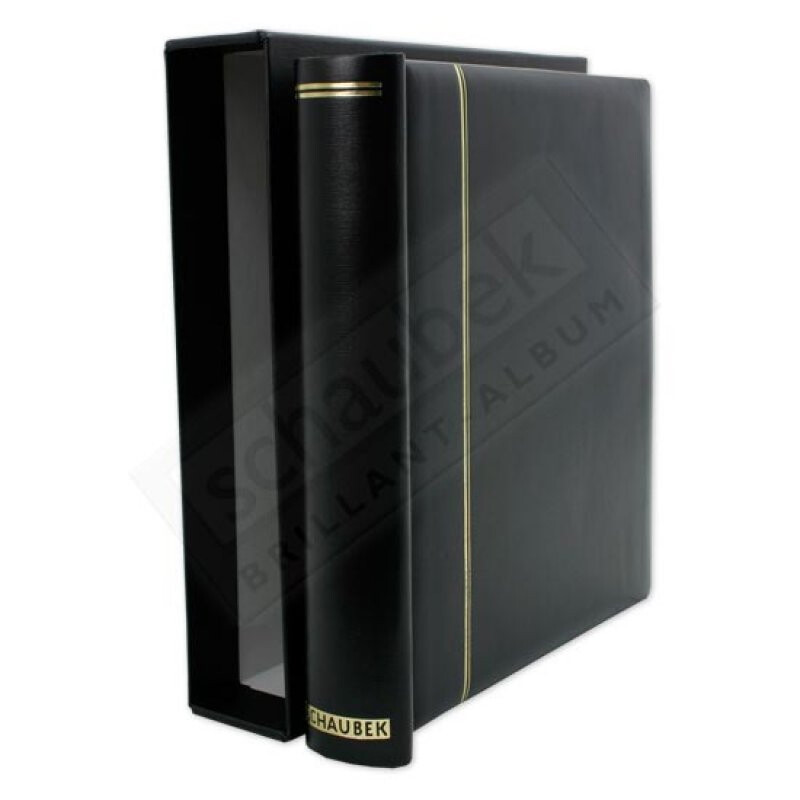 Schaubek Spring Back Album/Binders & Slipcases Hold Sheets Securely ...