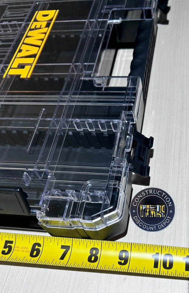 DEWALT Large Tough Case Bit Holder Storage Organizer STACKABLE ...