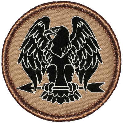 Awesome Woven Boy Scout Patrol Patch! - #724 Black Eagle Patrol! | eBay