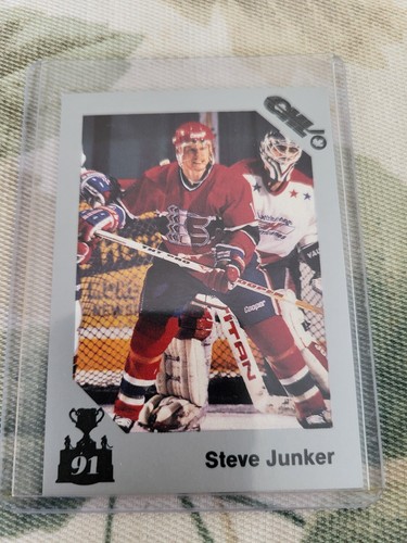 1991 7th Inning Sketch Memorial Cup SPOKANE CHIEFS # 80 STEVE JUNKER | eBay