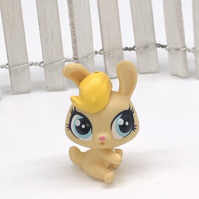 Lps Littlest Pet Shop Rabbit 4104 Yellow Bunny 5 Puttin’ On The Glitz ...